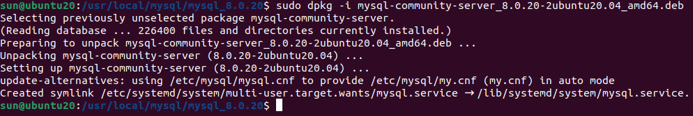 Ubuntu22.04离线安装mysql_8.0.20(同时适用于Ubuntu20.04 LTS)Ubuntu22.04 - 掘金